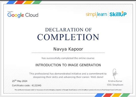 Navya Kapoor On Linkedin Excited To Share That Ive Successfully Completed The Introduction To