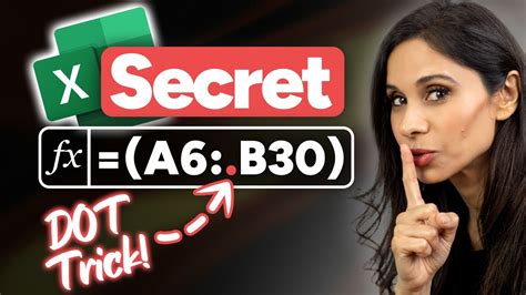 Excel Dot Operator Simplify Formulas