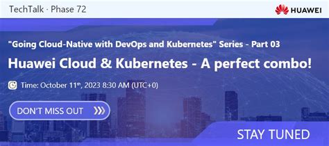 Bashir Ahmed Zeeshan On Linkedin Huaweicloud Kubernetes Huawei Webinar