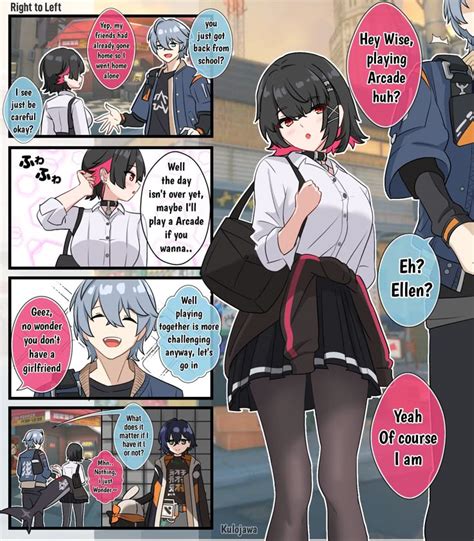 Ellen Joe In 2024 Cute Anime Character Funny Anime Pics Character Design