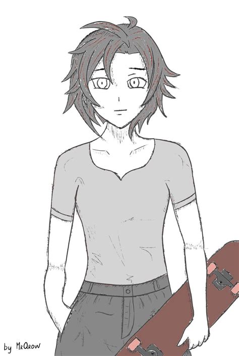 Skater Ruby Mrqrow112 R Rwby