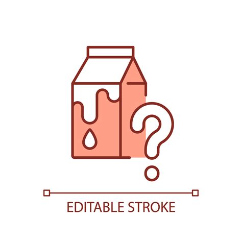 Editable Milk Icon Representing Heatflation Concept Isolated Vector Global Warming Impact Thin