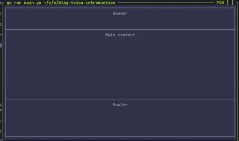 Building Tuis With Golang And Tview