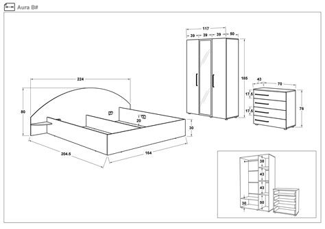 Спален комплект Аура | Мебели Виденов