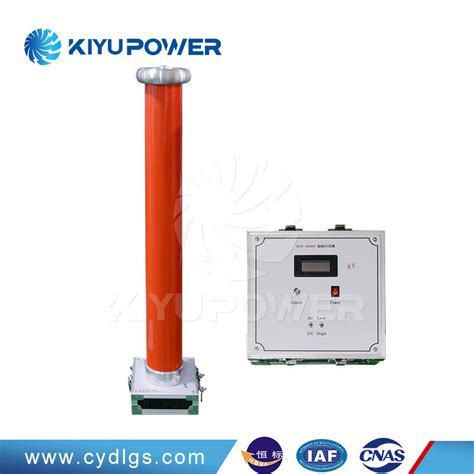 100kv High Precision Portable Voltage Divider For Power Frequency Withstand Test Ac Divider