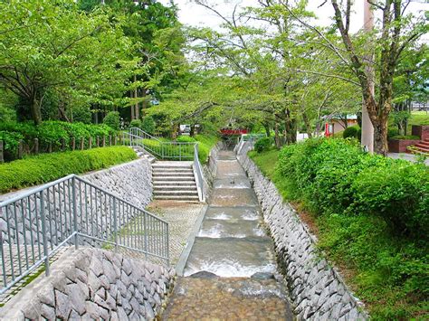 水分れ公園日本一低い中央分水界分水嶺 壁紙写真集 無料写真素材