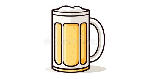 Simple Beer Mug Outline Stock Illustration Illustration Of Icon