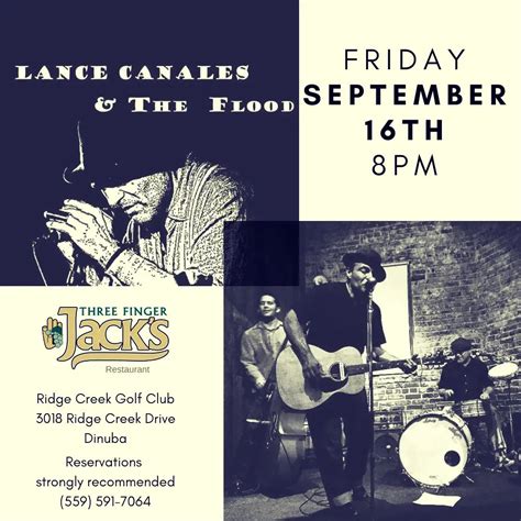 Lance Canales And The Flood