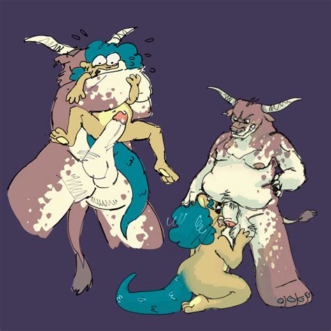Rule 34 Ambiguous Gender Anthro Bisamrat Bovid Bovine Breath Cattle