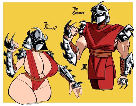 Rule 34 Action Coaster Artist Huge Breasts Lady Shredder Oafworks