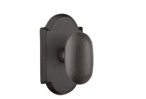 Emtek Egg Sandcast Bronze Door Knob Shop Door Knobs At Homestead