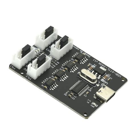 USB To TTL Module CH HUB TYPE C Interface Channel Four Solo TTL