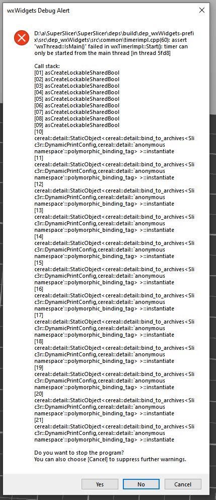 Send To Printer Wxwidgets Debug Alert · Issue 2492 · Supermerillsuperslicer · Github Send To Printer Wxwidgets Debug Alert · Issue 2492 · Supermerillsuperslicer · Github