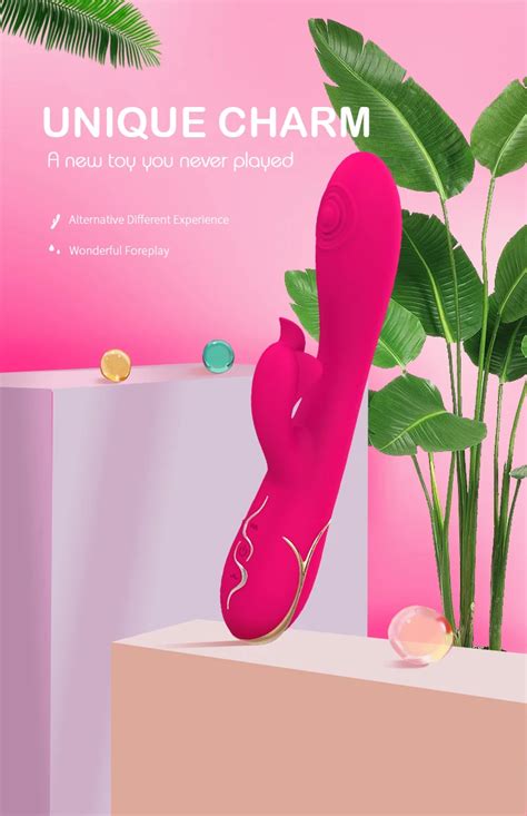 Toparc Pink G Spot Sex Toy Female Masturbation Rabbit Dildo Vibrator Clitoral Adult Sex Toy