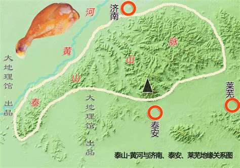 泰山山脉地形图 山东山脉地形图 泰山山脉分布图 大山谷图库