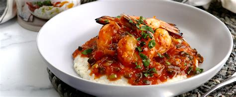 South Carolina Low Country Bacon Shrimp And Grits Recipe Quaker Oats
