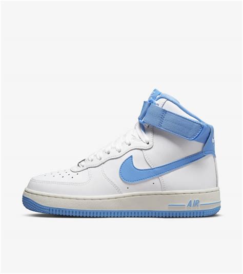 女款 Air Force 1 University Blue DX3805 100 發售日期 Nike SNKRS