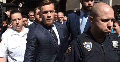 Conor Mcgregor Avoids Jail Time For Bus Attack Headed To Anger