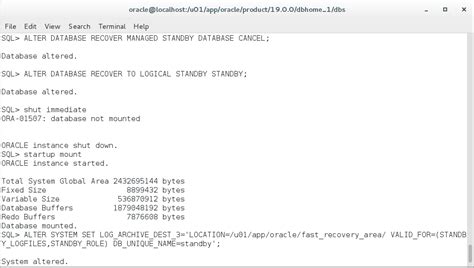 Convert Physical Standby To Logical Standby Database Oracleagent Blog