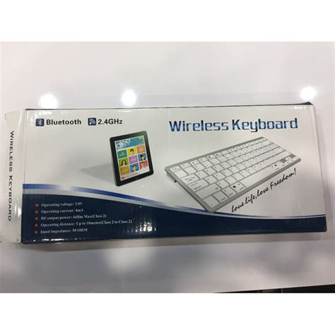 Wireless Keyboard Computers Tech Parts Accessories Computer Keyboard On Carousell