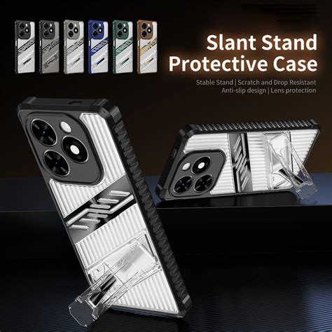 For Tecno Spark Go 2024 20c 10 20 Pro Ki7 Kj6 Kj5 Bg7n Bg7 Bg6 Rugged Shockproof Armor Kickstand
