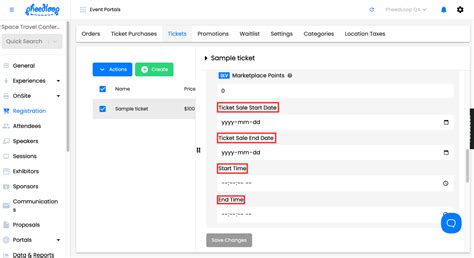 creating your registration ticket types pheedloop knowledge base