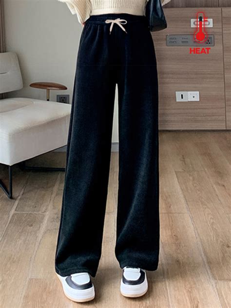 올리비에스클로젯 잔골지 기모 와이드 밴딩 팬츠 Fb12411pt0138d