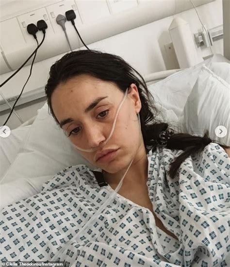 Pregnant Towie Star Clelia Theodorou Reveals She Has Broken Both Her