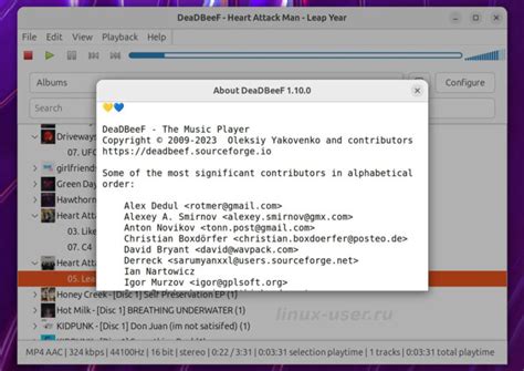 Deadbeef 1 10 Обновление легендарного аудиоплеера