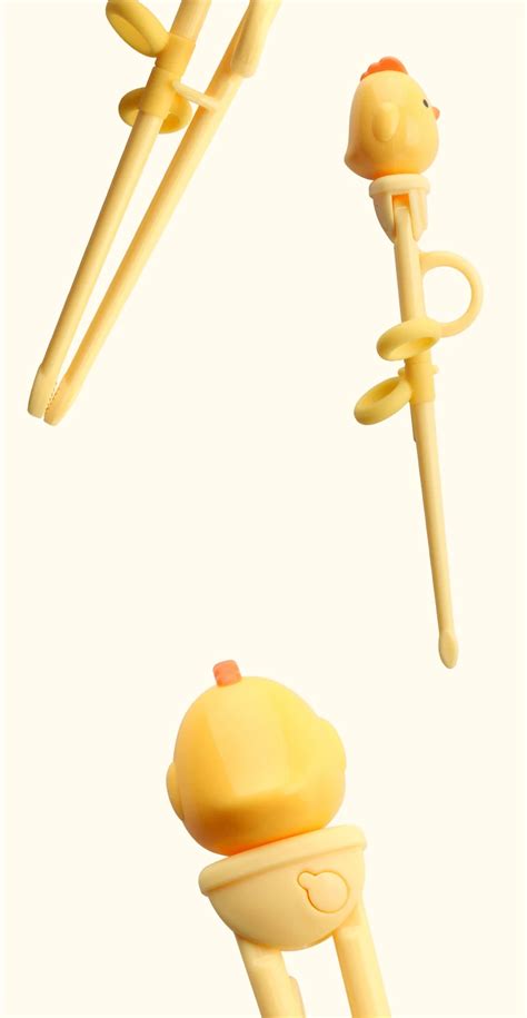 Учебные палочки для еды набор Abs желтая Ложка Вилка малыш палочка для еды детский чехол розовый