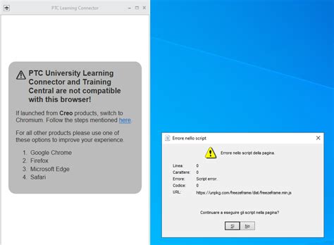 solved ptc learning connector error ptc community