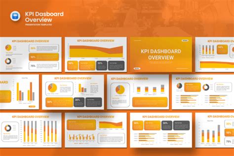 kpi dashboard overview keynote template graphic by qrdesignstd
