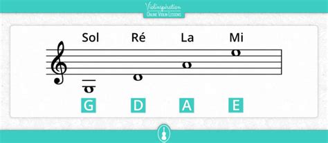 Violin Note Reading For Beginners How To Read Sheet Music On The Violin Violinspiration