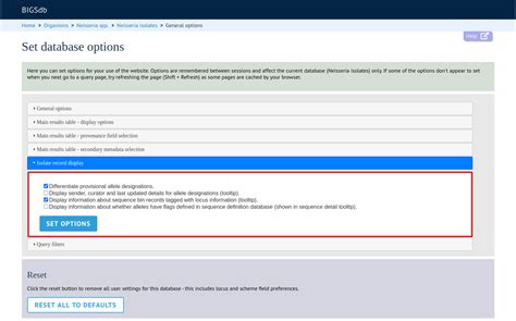 Querying Data — Bigsdb 1270 Documentation