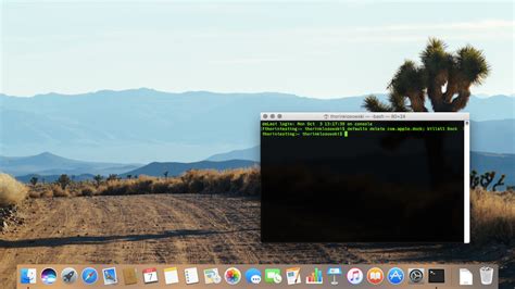 Instantly Reset Your Mac S Dock To Default With A Terminal Command Lifehacker Australia