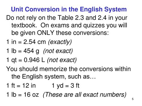 PPT Review On Unit Conversion PowerPoint Presentation Free Download ID