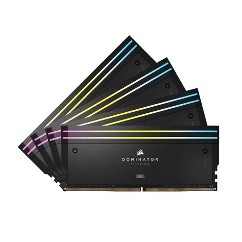 Corsair Dominator Titanium Rgb Ddr5 96gb 24gb X4 6000mhz Cl30 Cmp96gx5m4b6000c30