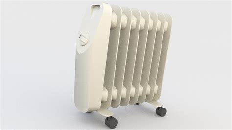 라디에이터 전기 대류 히터 내부 4 3d 모델 348 3ds Fbx Obj Free3d