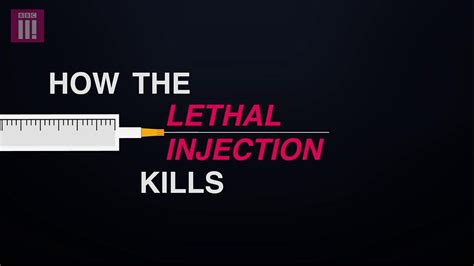 How The Lethal Injection Kills Bbc Three