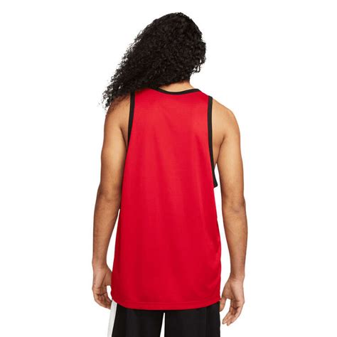 Nike Mens Dri Fit Crossover Swoosh Basketball Jersey Red Xl Rebel Sport