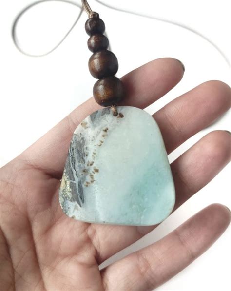 ამაზონიტის ყელსაბამი ჯომოლუნგმა Kelis მაღაზია