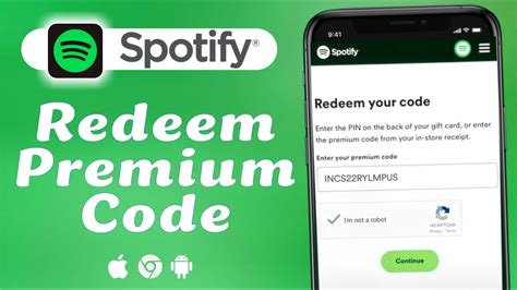 How To Redeem Spotify Premium Code In 2026 Youtube
