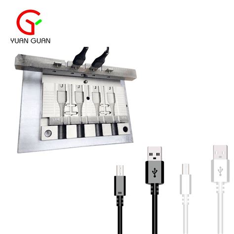 Ug Software Design Small Injection Molding Machine Usb Cables Housing Plastic Mould Plastic