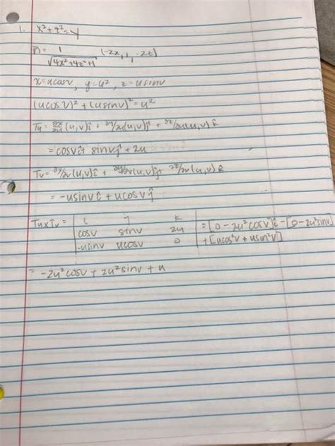 vector analysis orientation of parametrization mathematics stack