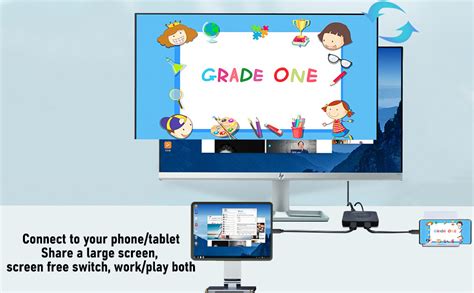 Usb C Switch Selector 2 In 1 Output 8k 60hz Hd Type C Bi Direction Switcher Splitter For