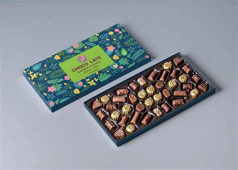 Free Chocolate Box Packaging Mockup Free Package Mockup