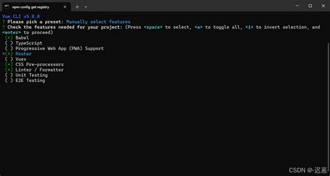 创建自定义vue2项目自定义创建vue2项目 Csdn博客