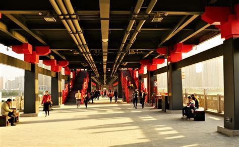 咸阳市古渡廊桥老百晓集桥