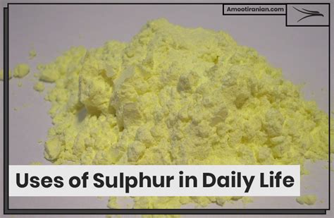 What Is Sulfur And What Is It Used For At Kiara Corlis Blog