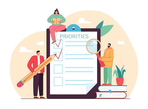 Prioritization Vectors And Illustrations For Free Download